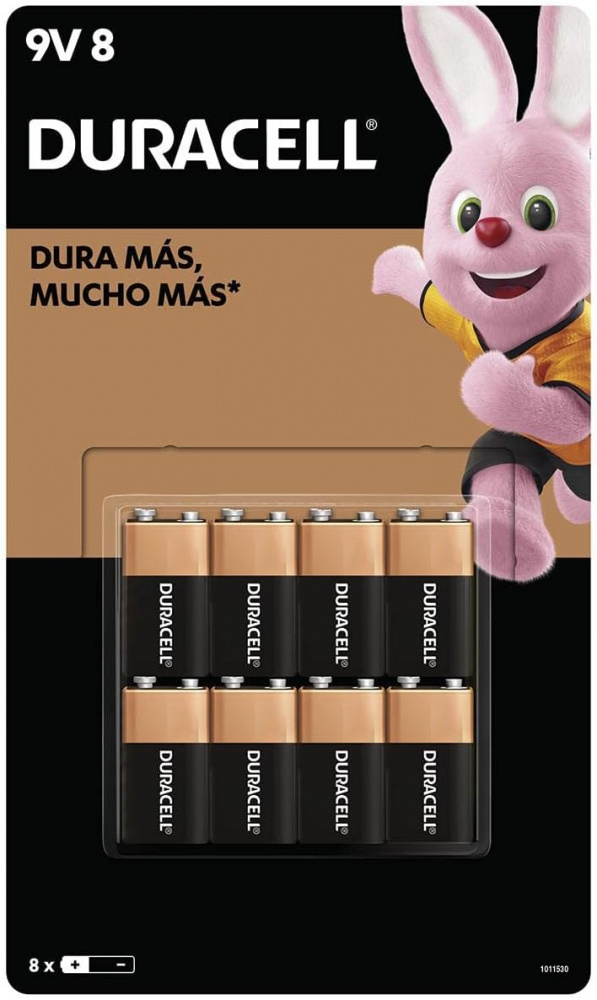Compra Duracell Pila C 9V 8 Piezas PIDUAK9V-8P | Cyberpuerta.mx