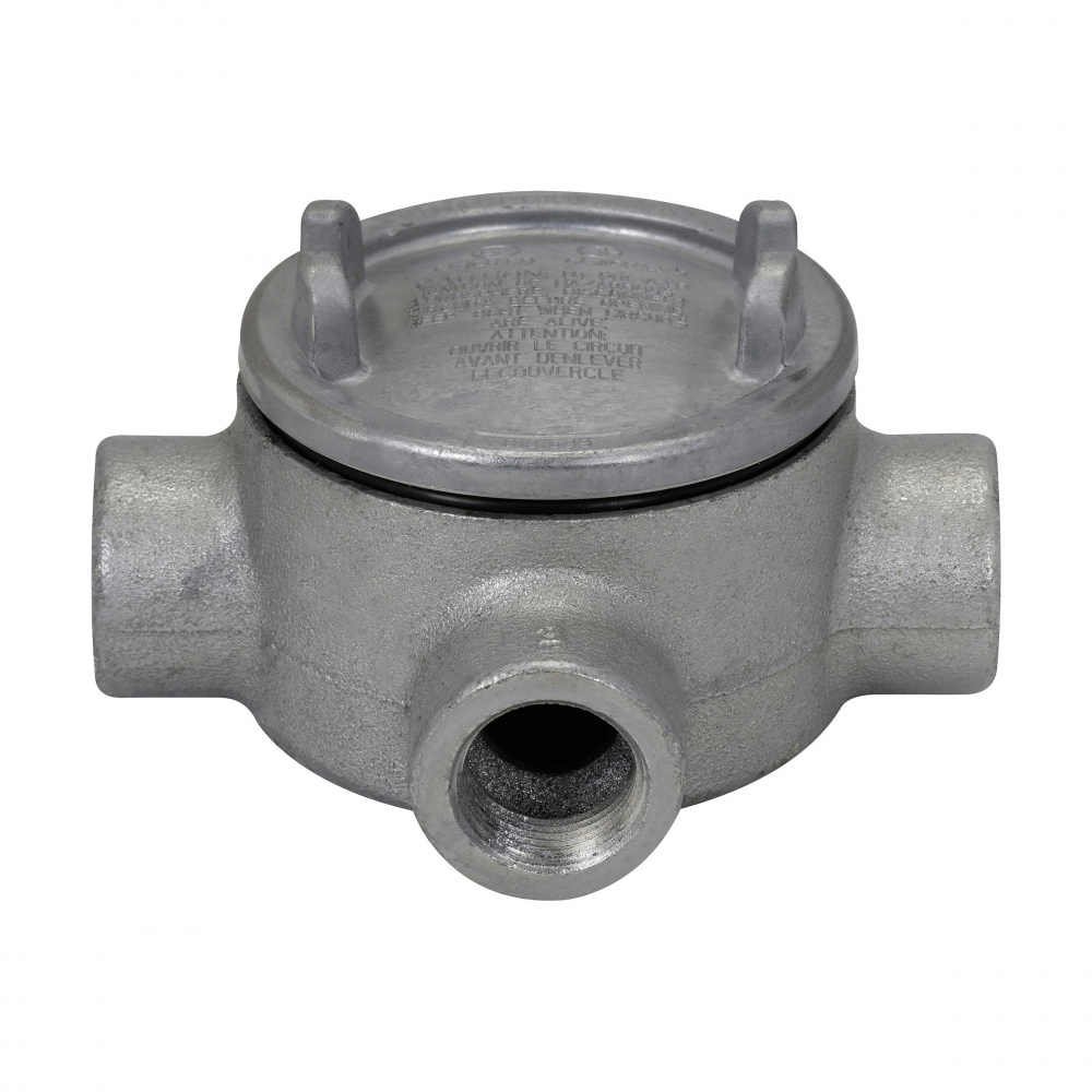 Compra Eaton Caja Condulet Redonda Forma T, 1", Aluminio, GUAT36 ...