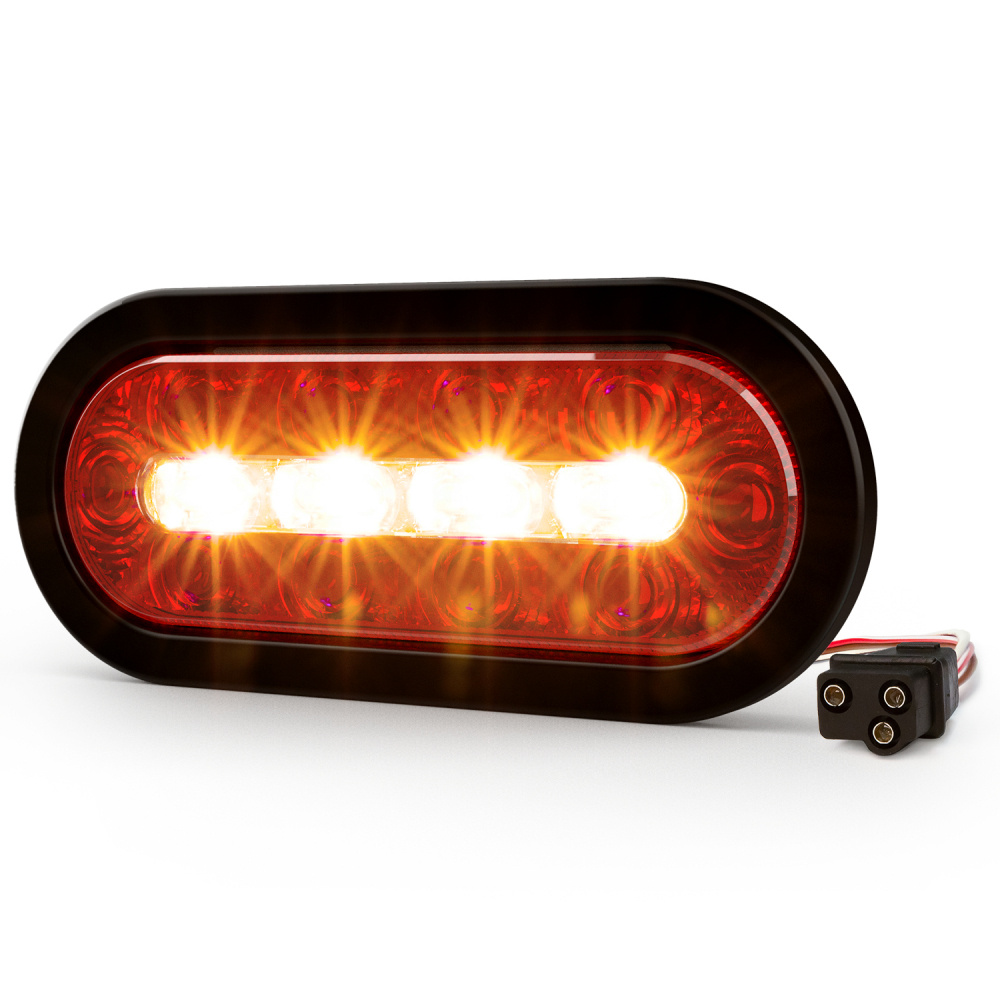 Compra Ecco Estrobo ED3080AW, LED, 12V, Rojo/Claro/Ámbar, ED3080AW ...