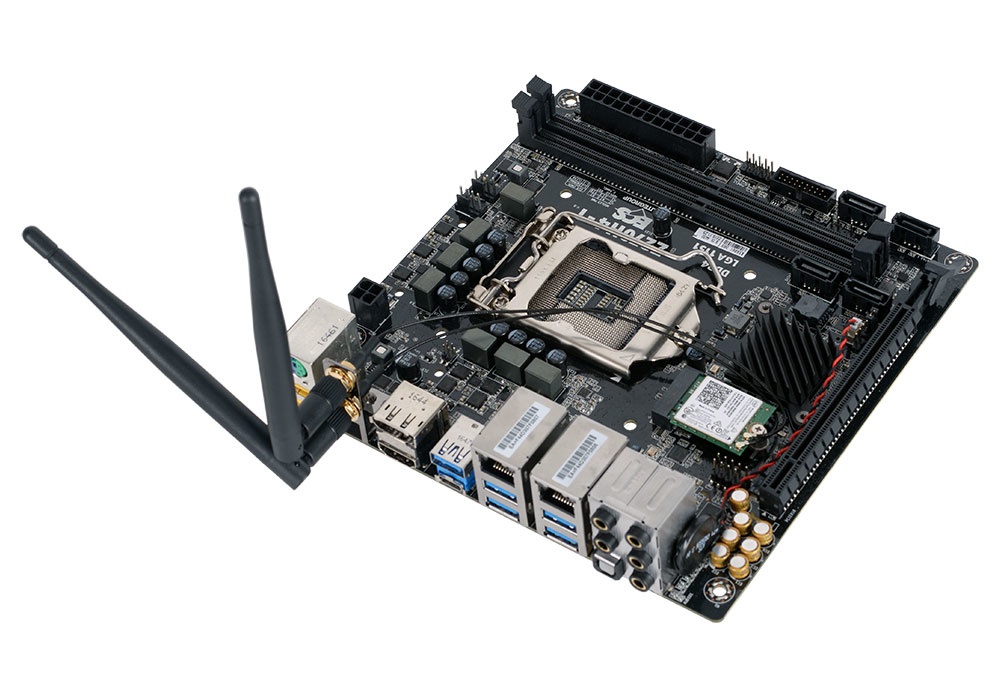 Compra Tarjeta Madre ECS mini ITX Z270H4-I, S-1151, Intel Z270, 89-206 ...