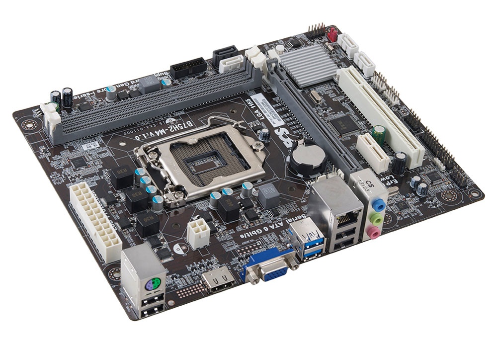 Compra Tarjeta Madre ECS micro ATX B75H2-M4 S-1155, Intel B75, HDMI ...