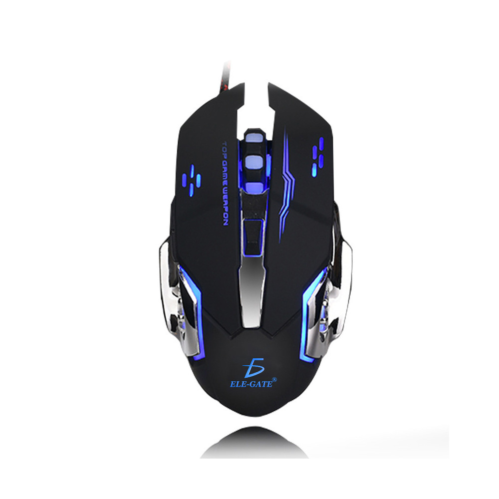 Compra Mouse Gamer ELE-GATE Óptico, Alámbrico, USB-A, 3200DPI, MO21 ...