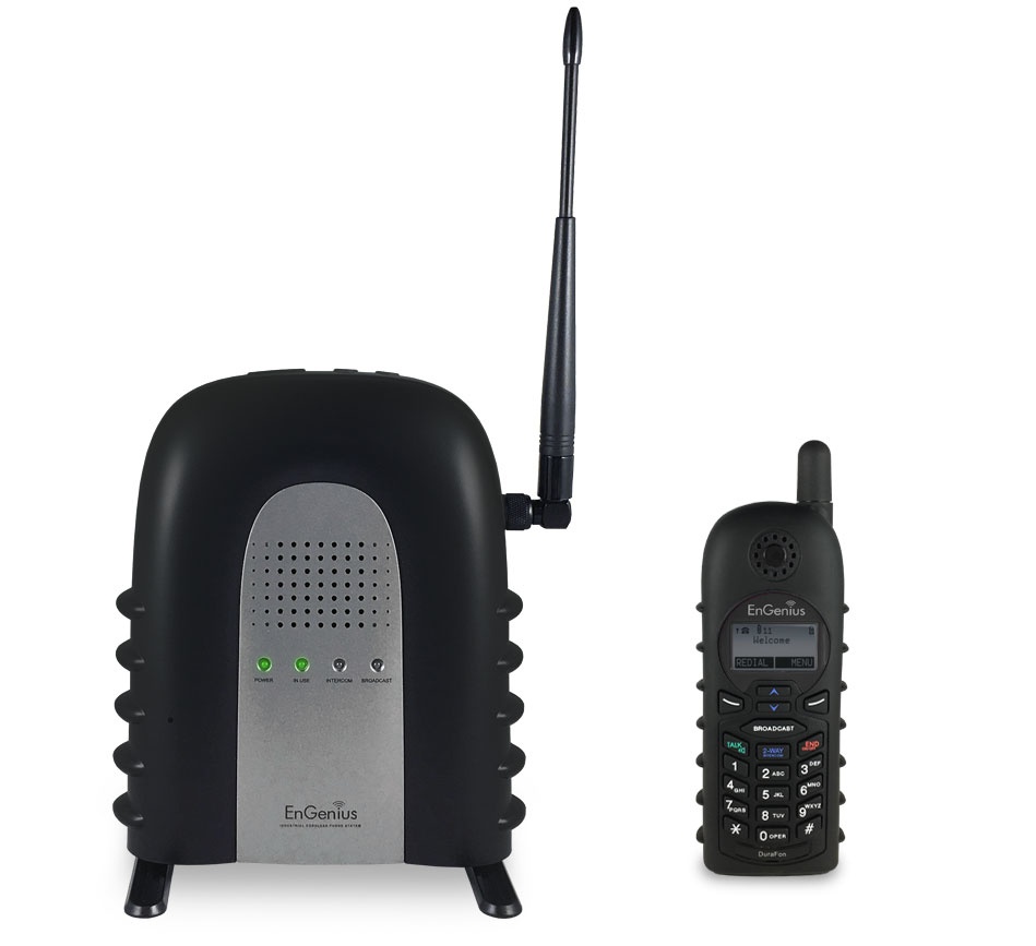 EnGenius Teléfono Inalámbrico DECT DuraFon 1X, Función Integrada de ...