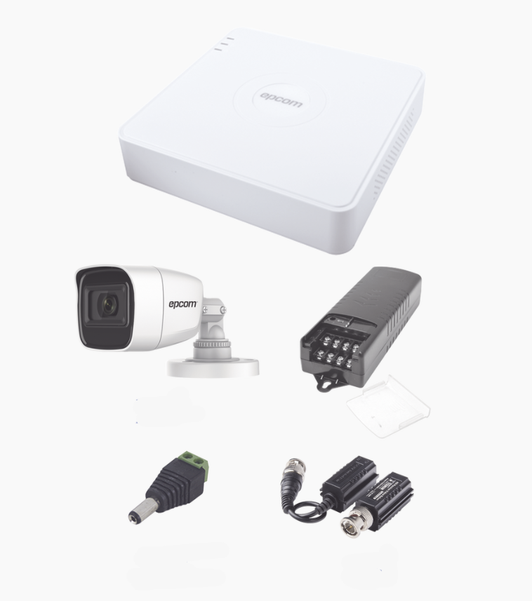 Compra Epcom Kit de Vigilancia de 4 Cámaras CCTV y 4 Canales ...