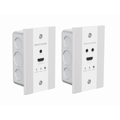Compra Epcom Kit Extensor HDMI en Placas de Pared Cable Cat6/6a/7 TT-676-W | Cyberpuerta.mx