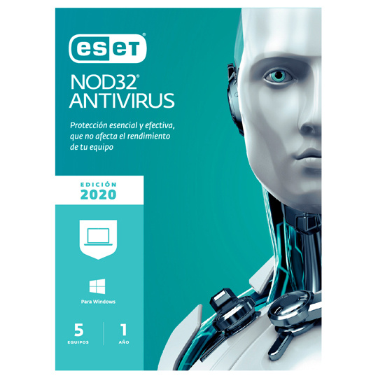 Compra Eset NOD32 Antivirus, 5 Usuarios, 1 Año, Windows, ANT520 | Cyberpuerta.mx