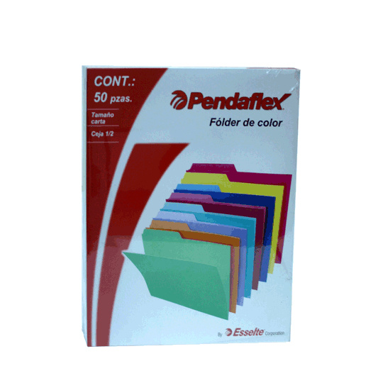 Esselte Pendaflex Fólder C0050 1/2 VD, Paquete de 50 Piezas, Tamaño ...