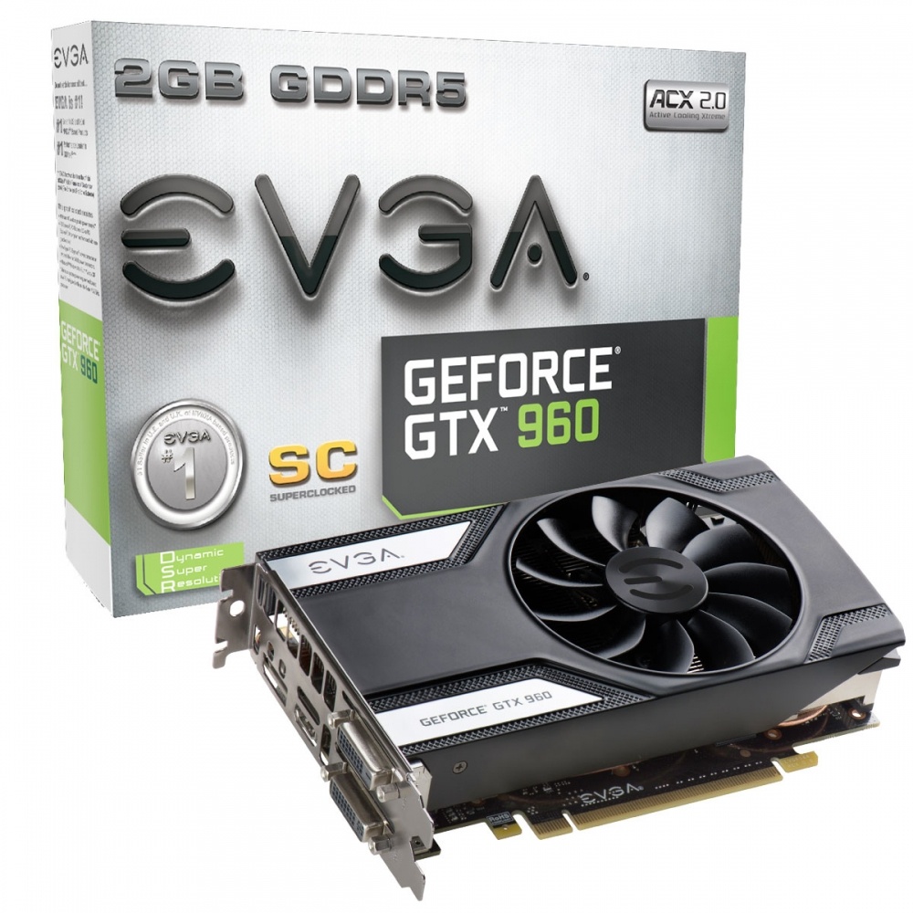 Compra Tarjeta de Video EVGA NVIDIA GeForce GTX 960 SC, 2GB, 02G-P4 ...
