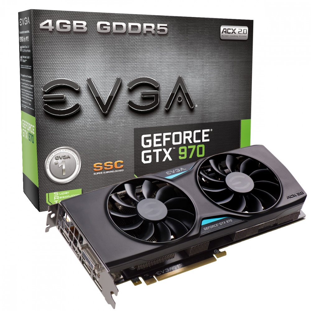 Compra Tarjeta de Video EVGA NVIDIA GeForce GTX 970 SSC, 4GB, 04G-P4 ...