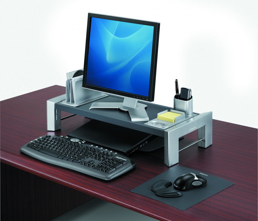 Compra Fellowes Base de Escritorio para Monitor, Plata 8037401 ...