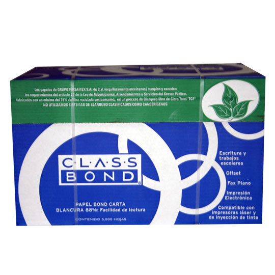 Compra Formatodo Papel ClassBond 75g/m², 5000 Hojas de Tamaño Carta ...