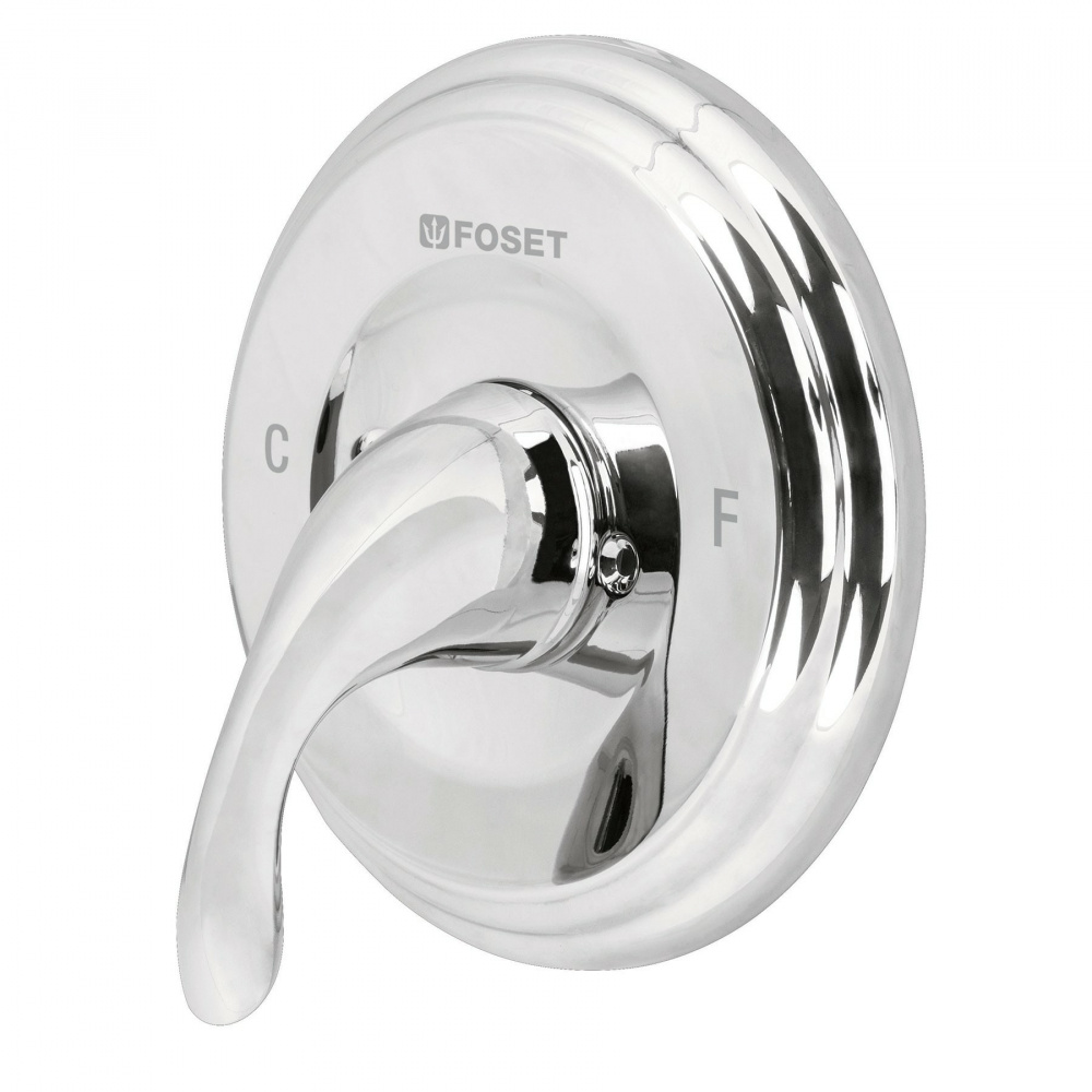 Foset Monomando para Baño 49767, 250 kg/cm², Cromo | Cyberpuerta.mx