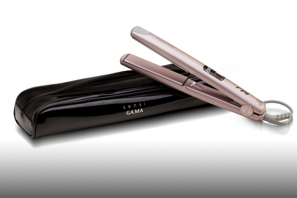 Gama Italy Plancha para Cabello Nova SENSI Digital, 230 °C, Rosa ...