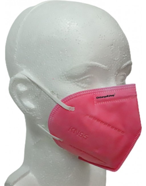 Compra Cubrebocas KN95 con Válvula, 5 Capas, Rosa, OUT-KN95-ROSA ...