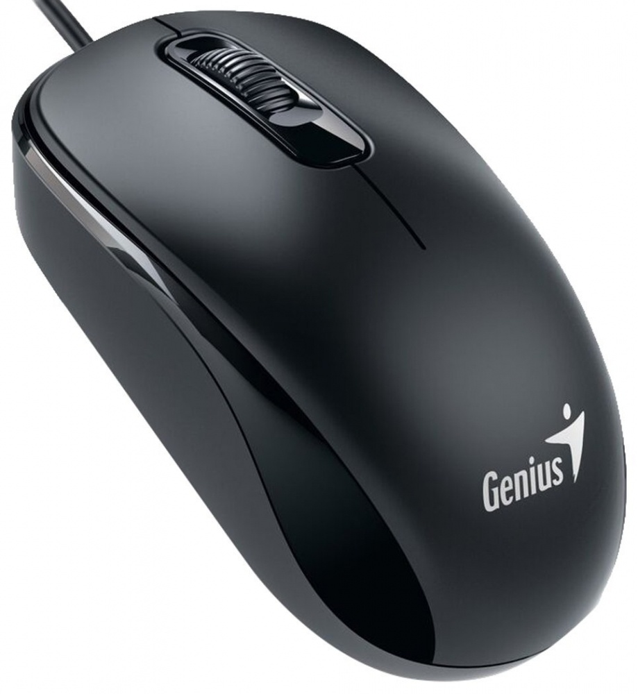 Mouse Genius Óptico DX-110, Alámbrico, USB, Negro, 31010116100 ...