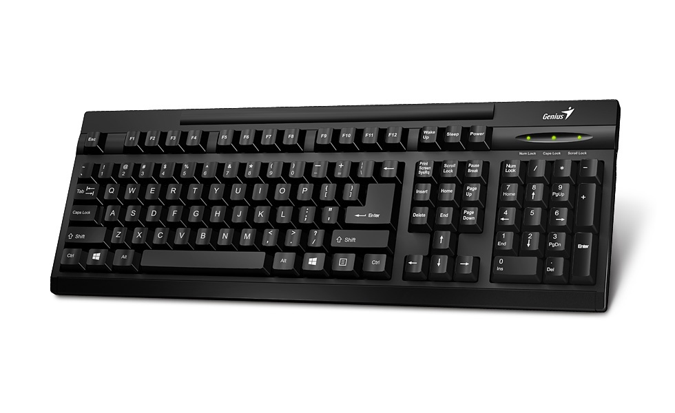 Compra Teclado Genius Básico KB-125, Alámbrico, USB, Negro | Cyberpuerta.mx