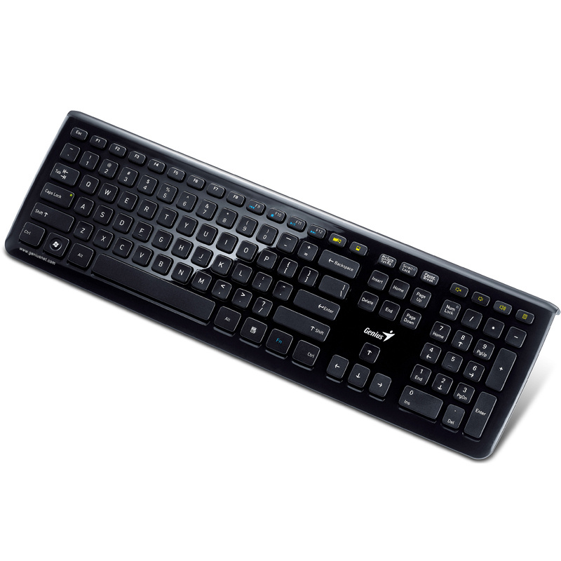 Compra Teclado Genius i220 Multimedia Ultra Slim USB Color Negro ...