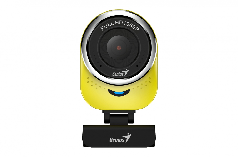 Compra Genius Webcam QCam 6000 2MP USB Amarillo 32200002403 ...