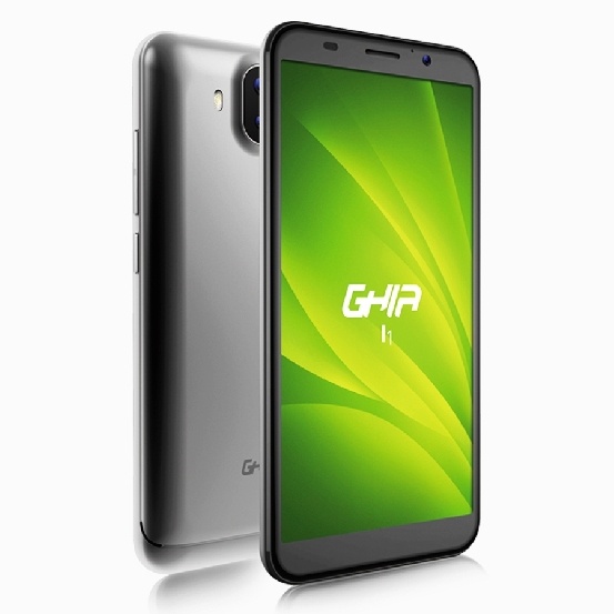 Ghia I1 5.5" Dual Sim, 8GB, 1GB, 3G, Android 8.1, Gris | Cyberpuerta.mx