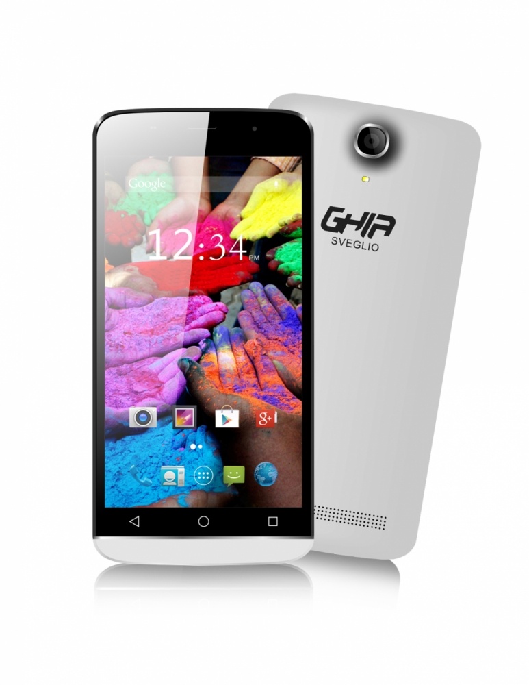 Compra Ghia SVEGLIO 5.5'' 8GB 3G Bluetooth/Android Plata CEL-37 ...
