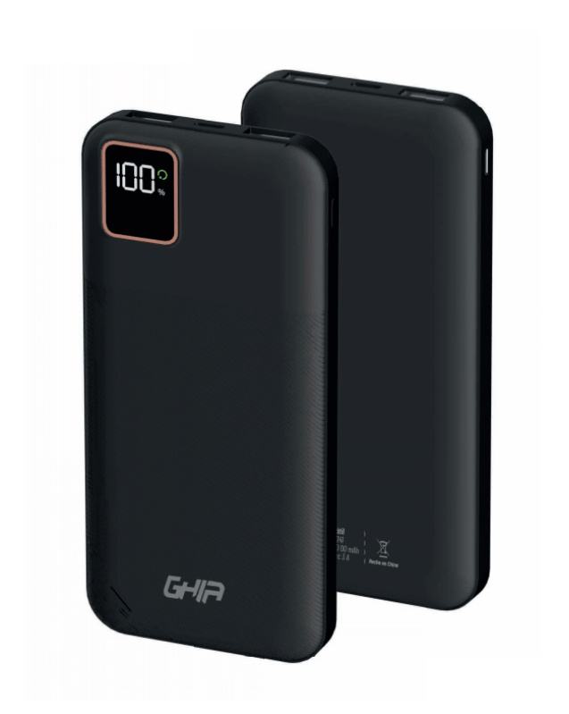 Compra Cargador Ghia Power Bank 10.000mAh GAC-241 | Cyberpuerta.mx