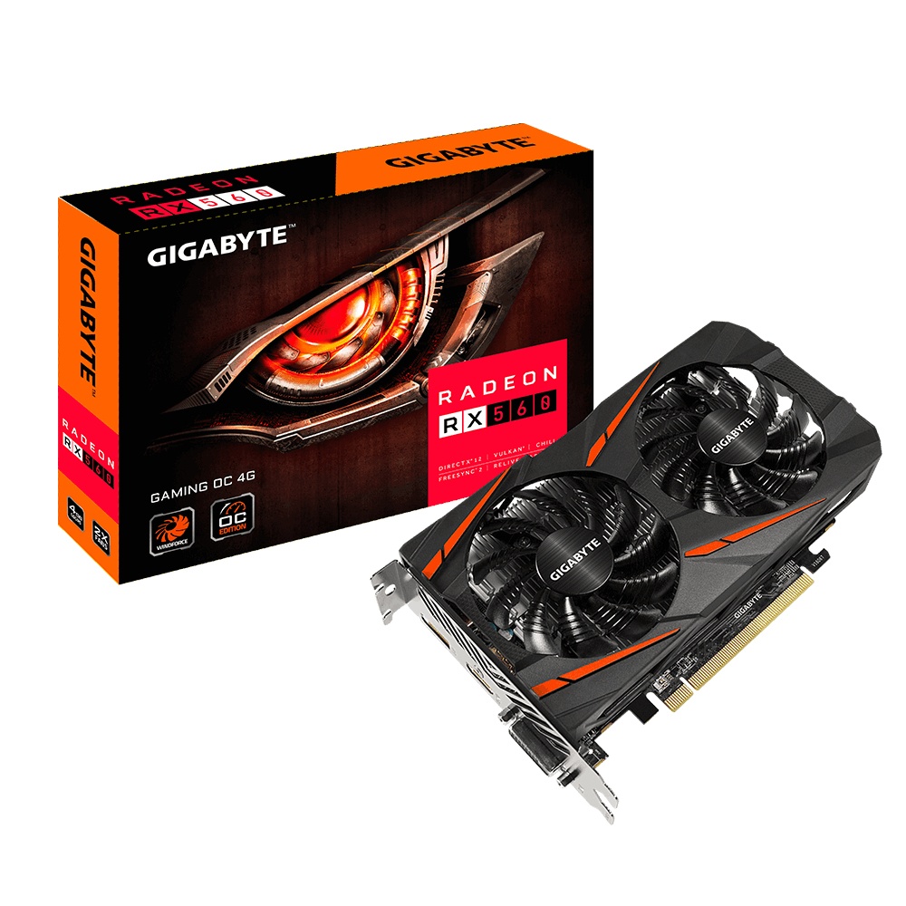 Compra Gigabyte AMD Radeon RX 560 4GB GV-RX560GAMING OC-4GD REV 2.0 ...