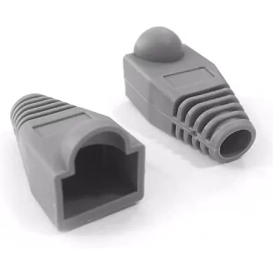Gigatech Protector para Jack RJ-45, Gris - 20 Piezas | Cyberpuerta.mx