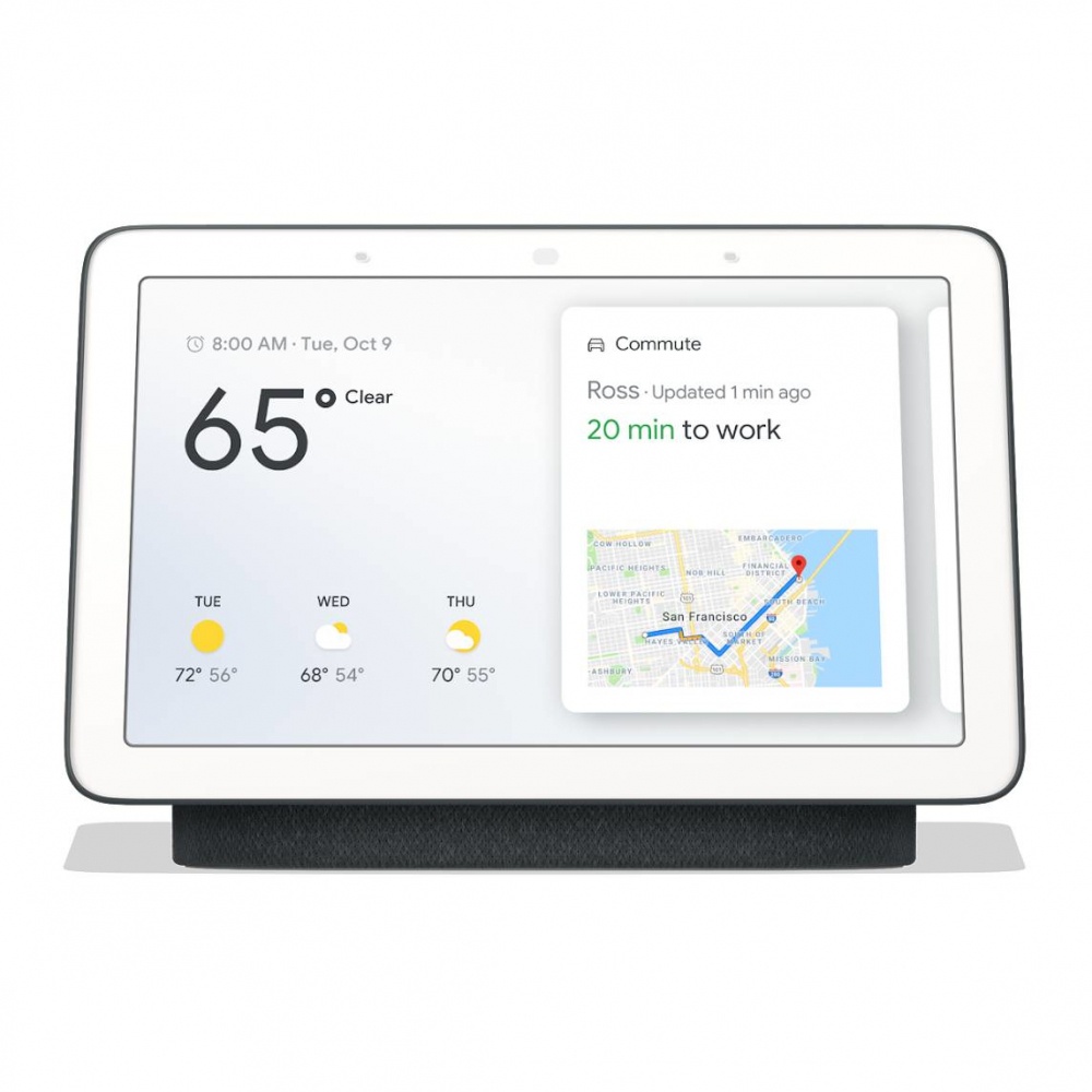 Google Hub NestHub, Inalámbrico, WiFi, Negro/Blanco | Cyberpuerta.mx
