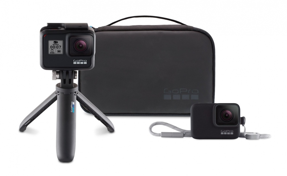 Compra GoPro Kit de Viaje para GoPro, Negro Estuche Funda Tripode AKTTR ...