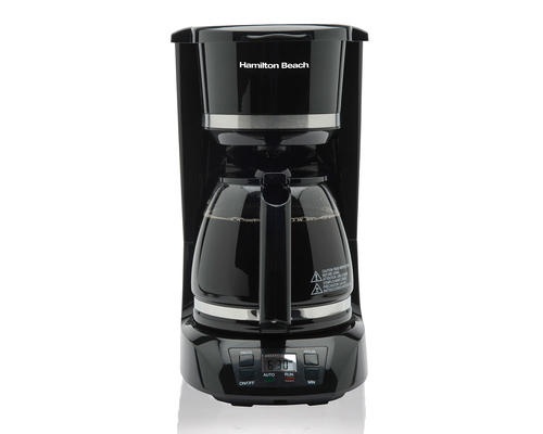 Compra Hamilton Beach Cafetera Programable, 12 Tazas, Negro 43874-MX ...
