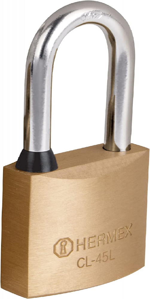 Compra Hermex Candado de Latón CL-45L, 45mm, Latón/Cromo, 43438 | Cyberpuerta.mx