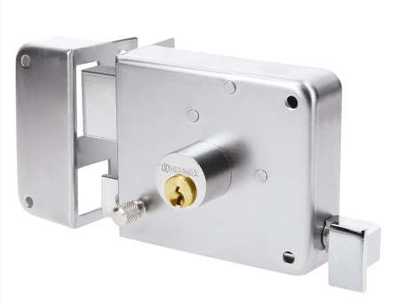 Compra Hermex Cerradura de Sobreponer, Izquierda, 38mm, Latón, 43589 ...