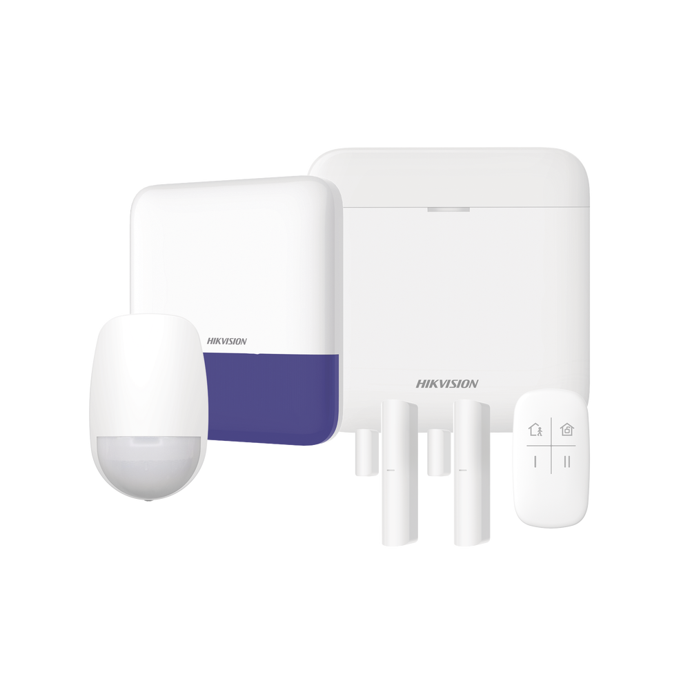 Compra Hikvision Kit Alarma Inalámbrico 48 Zonas AXPRO-KIT-GSM ...
