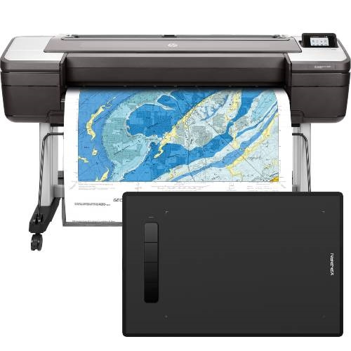 Compra Plotter HP DesignJet T1700 PostScript 44'', Color ...