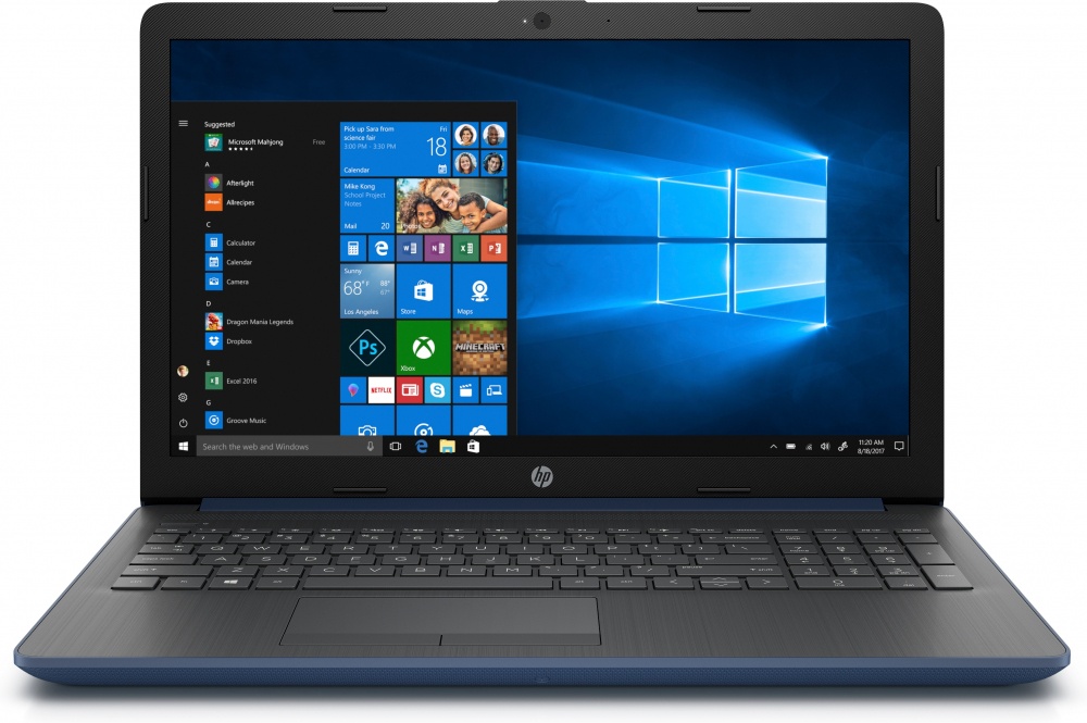 Compra Laptop HP 15-da0067cl 15.6" Core i7-8550U 2TB Azul 4QN34UA ...