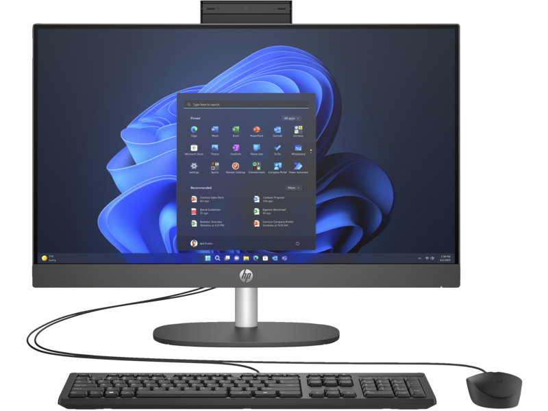 Compra HP AIO 23.8" Ryzen 5, 8GB, 256GB SSD, W11 9P4K9LA-ROW ...