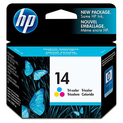 Compra Cartucho HP 14 Tricolor Original 23ml para Officejet D125xi/D135 ...