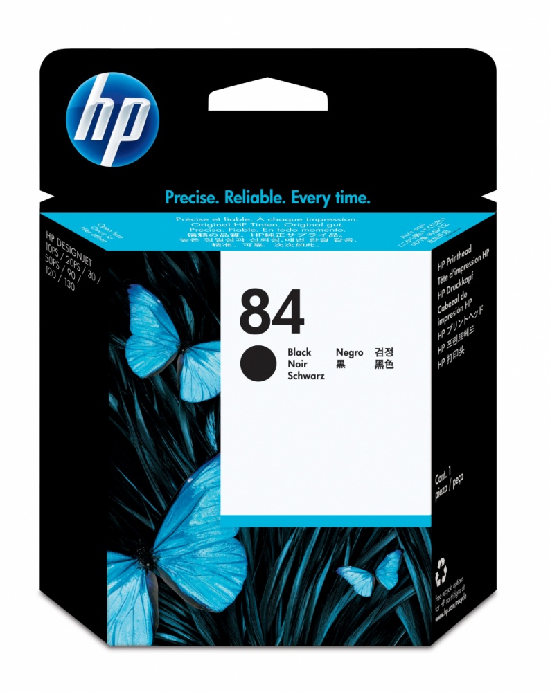 Compra Cabezal HP 84 Negro para DesignJet 10ps/20ps/50ps, 30/90 C5019A ...