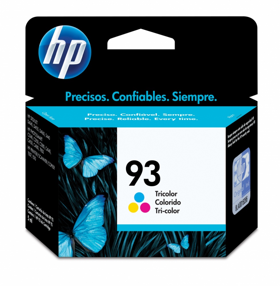 Compra Cartucho HP 93 Tricolor Original 220 Páginas p/Deskjet 6540 ...
