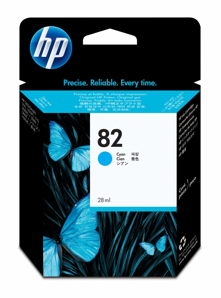 Cartucho HP 82 Cian Original 28ml | Cyberpuerta.mx