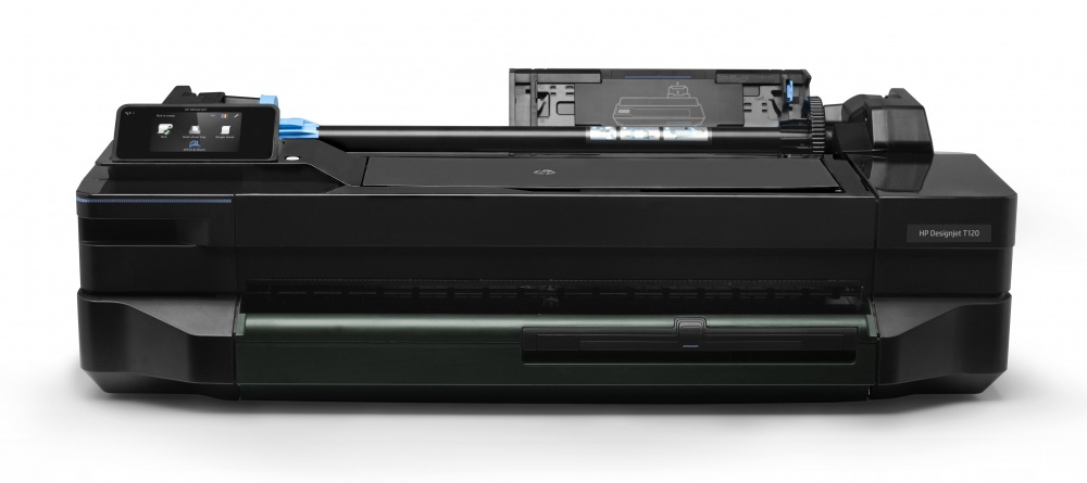 Compra Plotter HP Designjet ePrinter T120 24", Color, Inyección, CQ891C ...