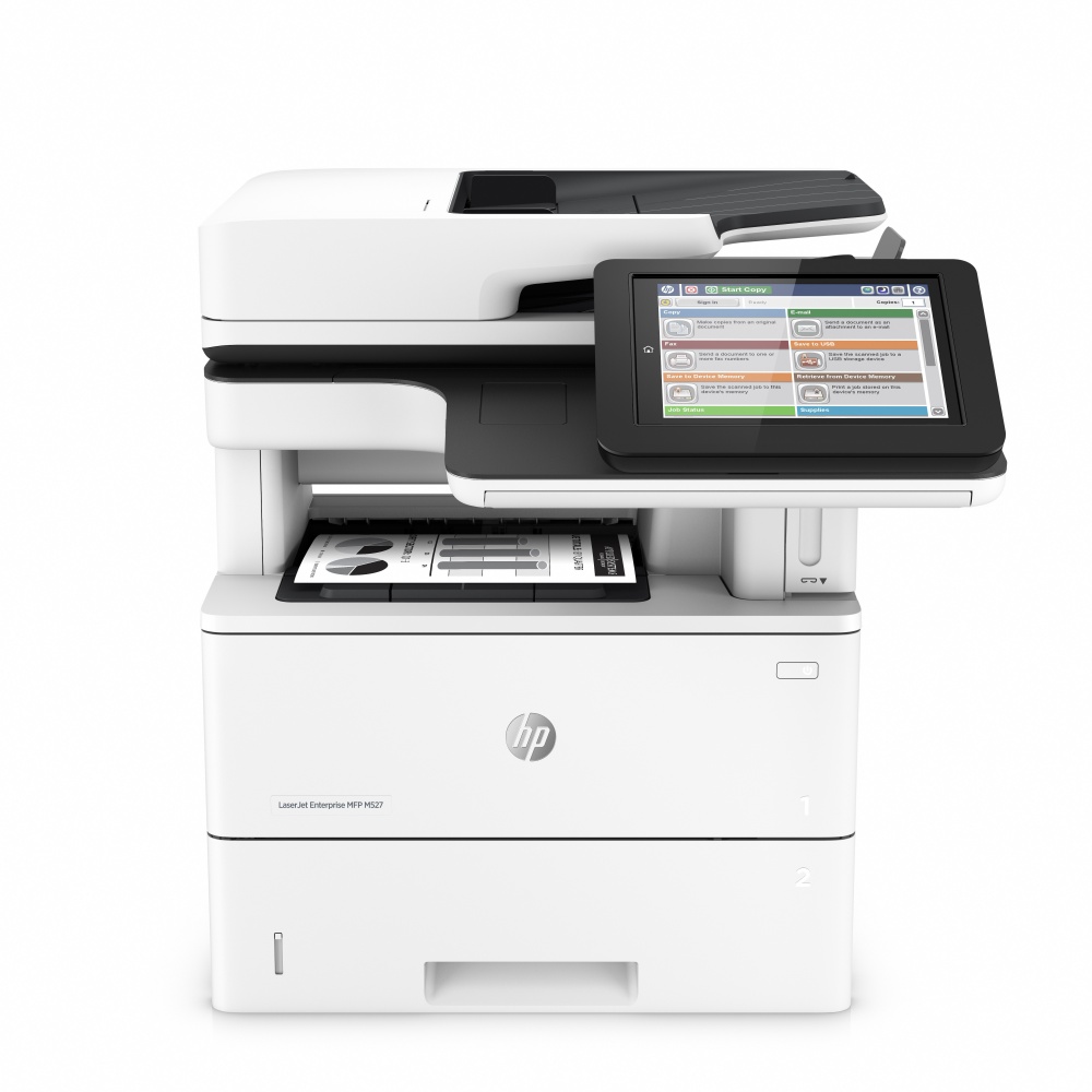 Compra Multifuncional HP M527dnm Blanco y Negro Print/Scan/Copy F2A79A# ...