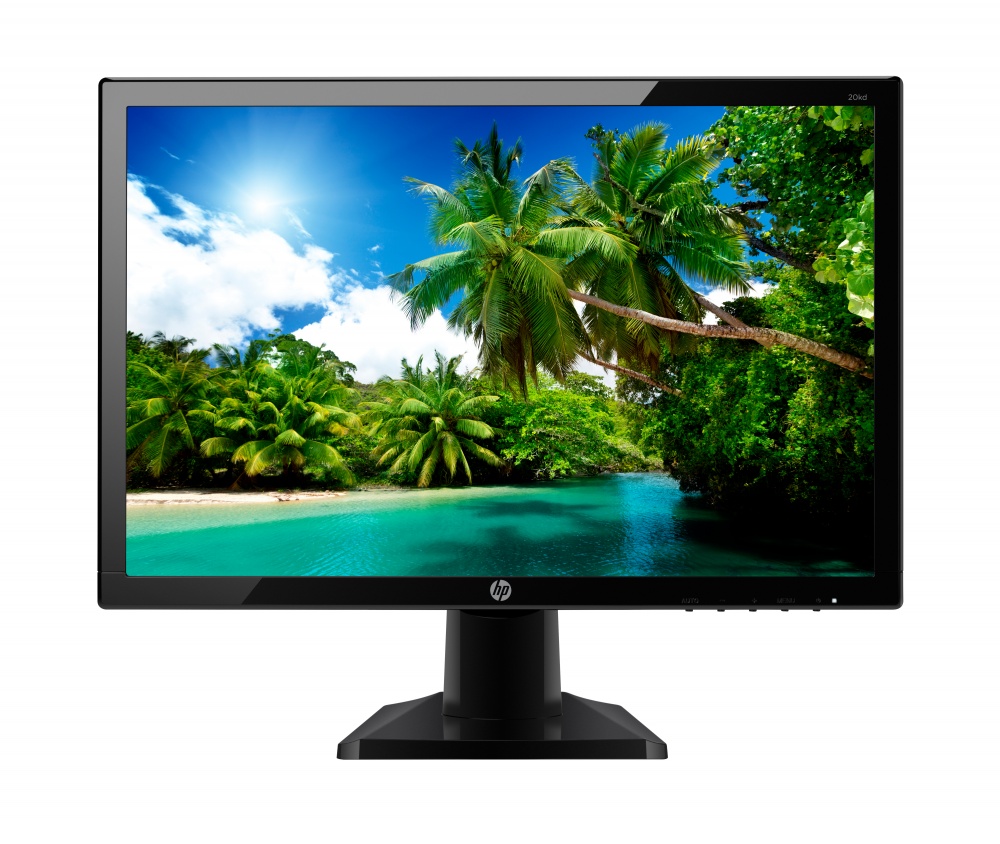 Compra Monitor HP 20kd LED 19.5'', WXGA+, Negro, T3U83AA | Cyberpuerta.mx