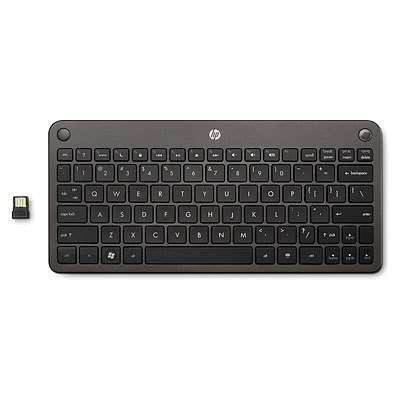 Compra Teclado HP Mini XB387AA, Inalámbrico, Negro (Español) XB387AA# ...