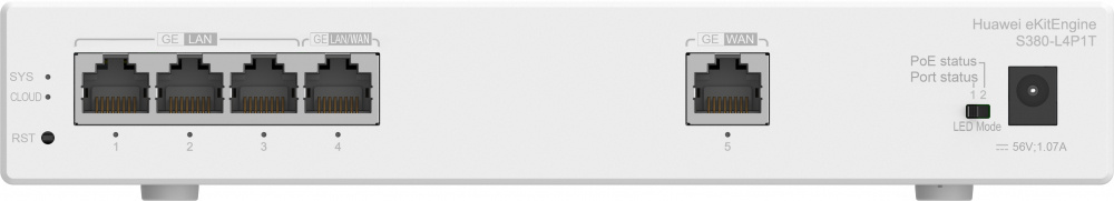Compra Router Huawei Gigabit Ethernet Alámbrico 1Gbit/s 4x RJ-45, S380 ...