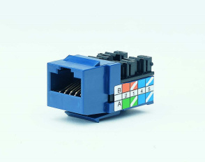 Compra Ideal Jack de Red Cat6, RJ-45, Azul KMJA/605 | Cyberpuerta.mx
