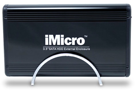 Compra iMicro Gabinete de Disco Duro IM35SATABK para 3.5'', USB 2.0 ...