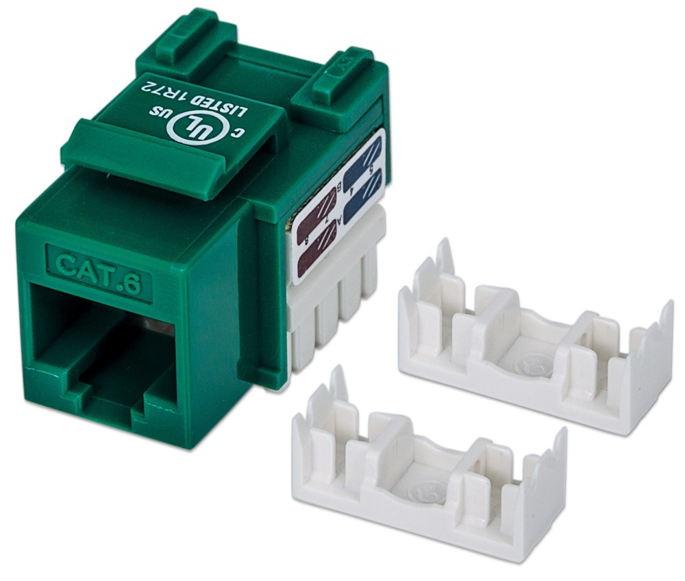 Compra Intellinet Jack de Red Cat6 UTP, RJ-45, Verde 210638 ...