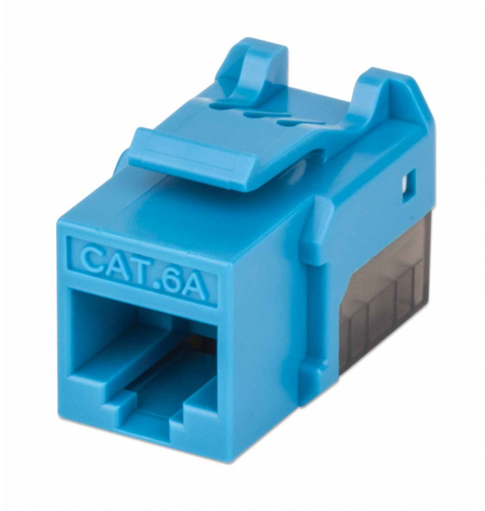Compra Intellinet Jack de Red Cat6a, UTP, RJ-45, Azul/Negro, 772334 ...