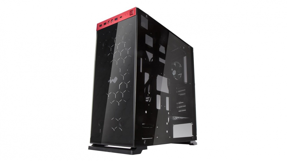 Compra Gabinete In Win 805 con Ventana, Midi Tower, sin Fuente, Rojo ...